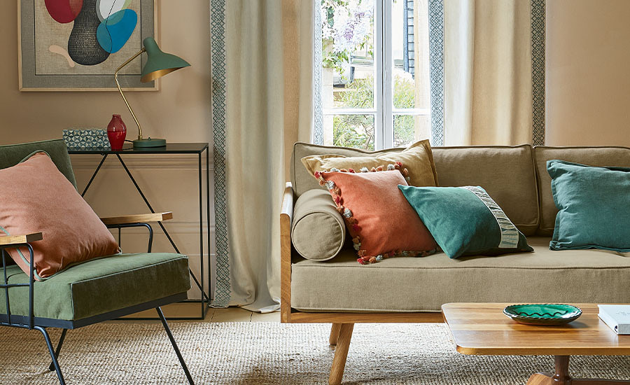 Oslo Fabric - Shaker | Villa Nova Oslo Fabrics | V3510/11