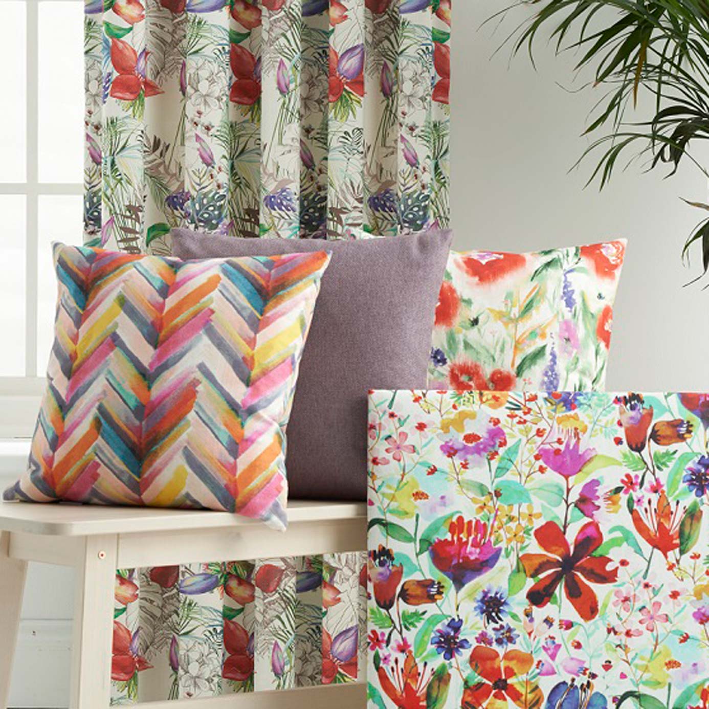 Chloe Fabric Jazz | Jardin Chess | K1658
