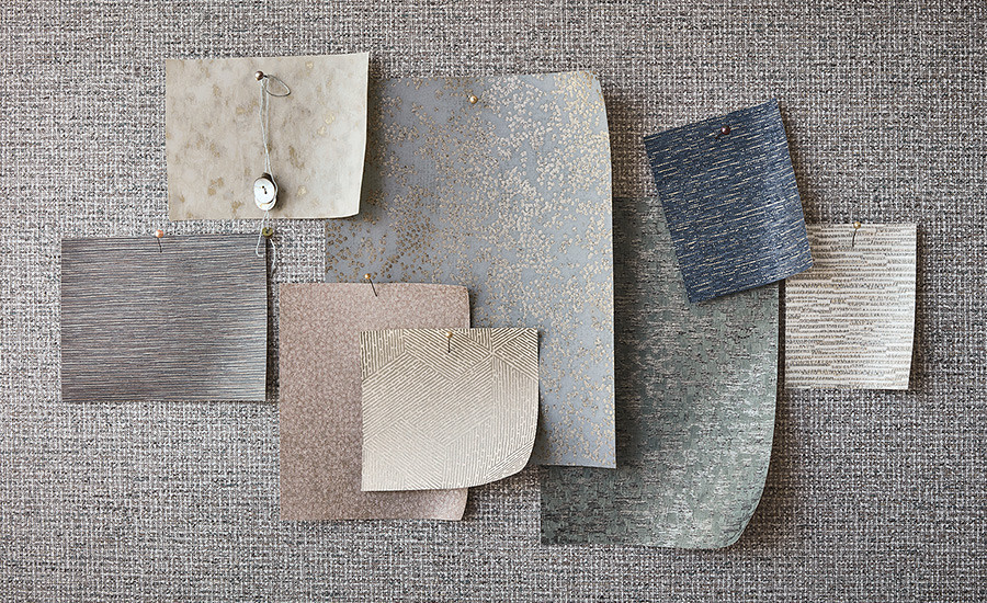 Mendel Wallpaper - Tahini | Romo Etsu Wallcoverings | W427/03