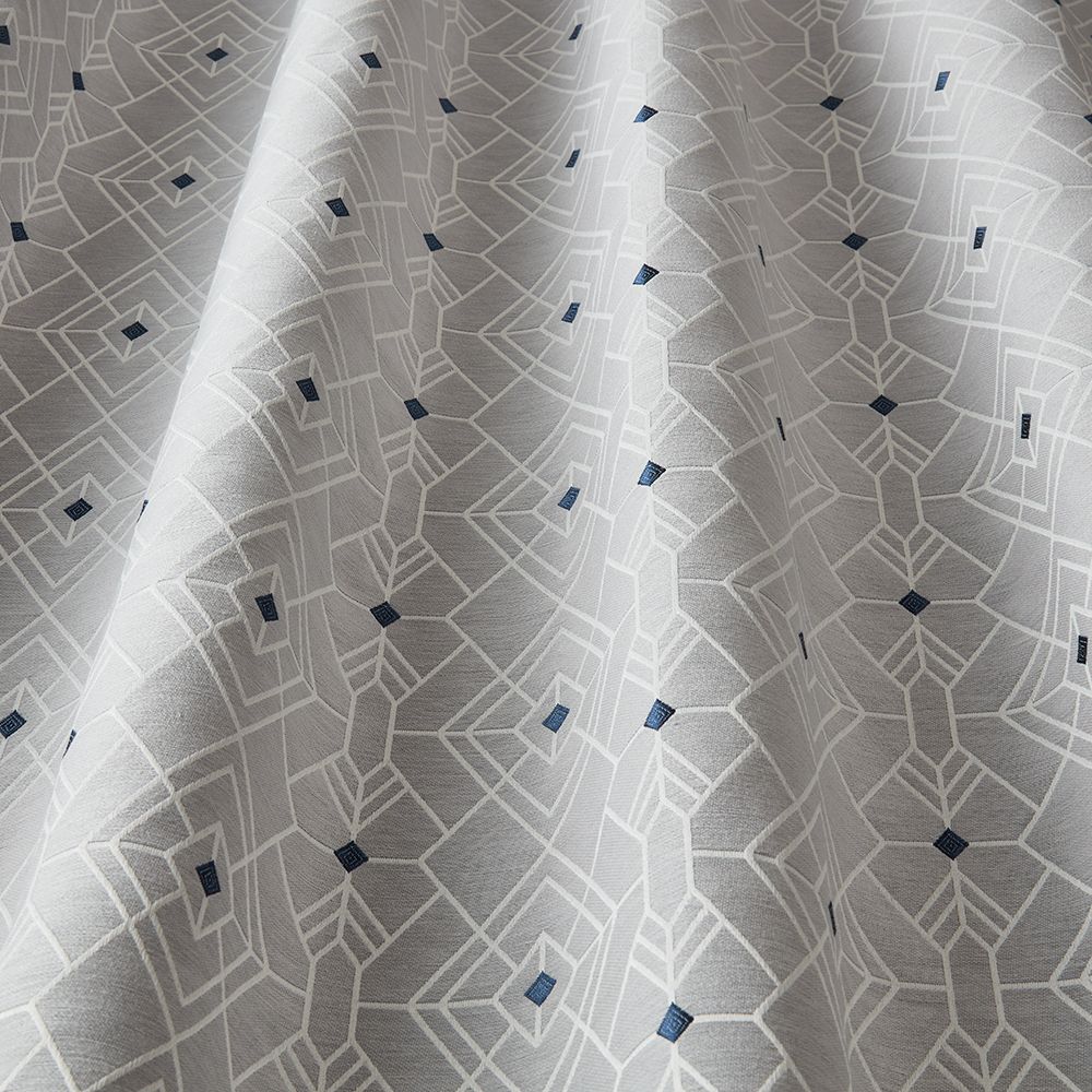 Facet Fabric - Blueprint | ILiv Astoria Fabrics | EOGO/FACETBLU