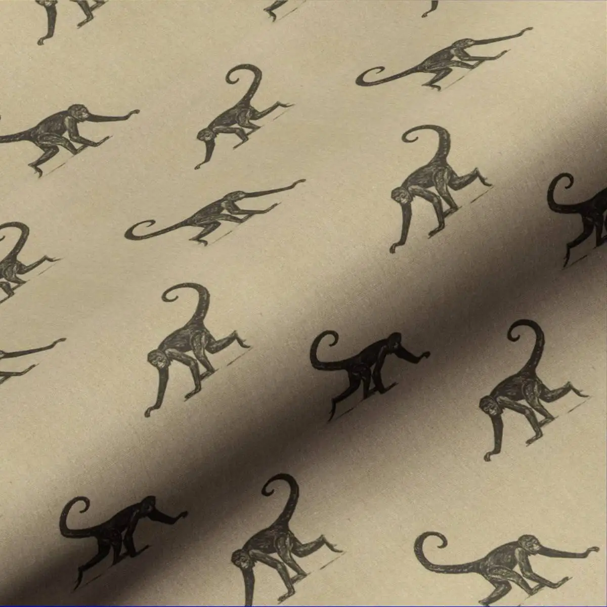 Monkey Fabric | Art Of The Loom Serengeti Fabrics | MONKEY